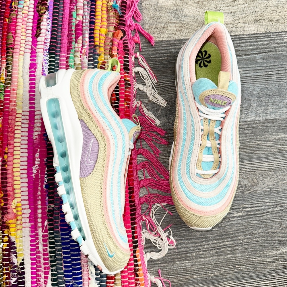 Nike Air Max 97 Se Sun Club Copa Wheat Grass Sneakers… - Gem